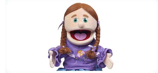 Girl Hand Puppets For Sale – The Puppet Store