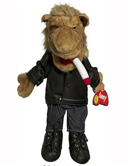 Camel w/ Blue Suit – The Puppet Store