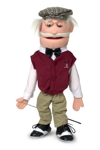 Grandpa Golfer Puppet Goodman – The Puppet Store