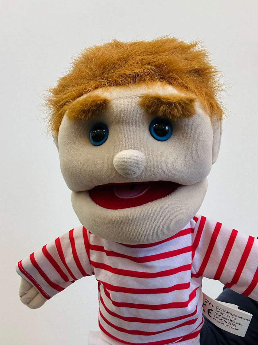 Striped Boy Puppet – The Puppet Store