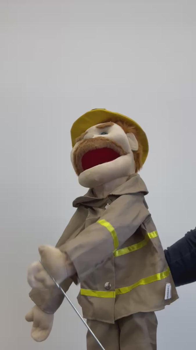 Fireman - Two Handed Puppets – The Puppet Store