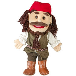 Caribbean Pirate Hand Puppet – The Puppet Store