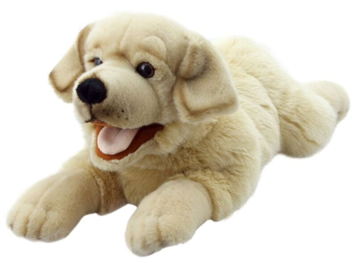 Yellow Labrador Dog Puppet - Playful Puppies! – The Puppet Store