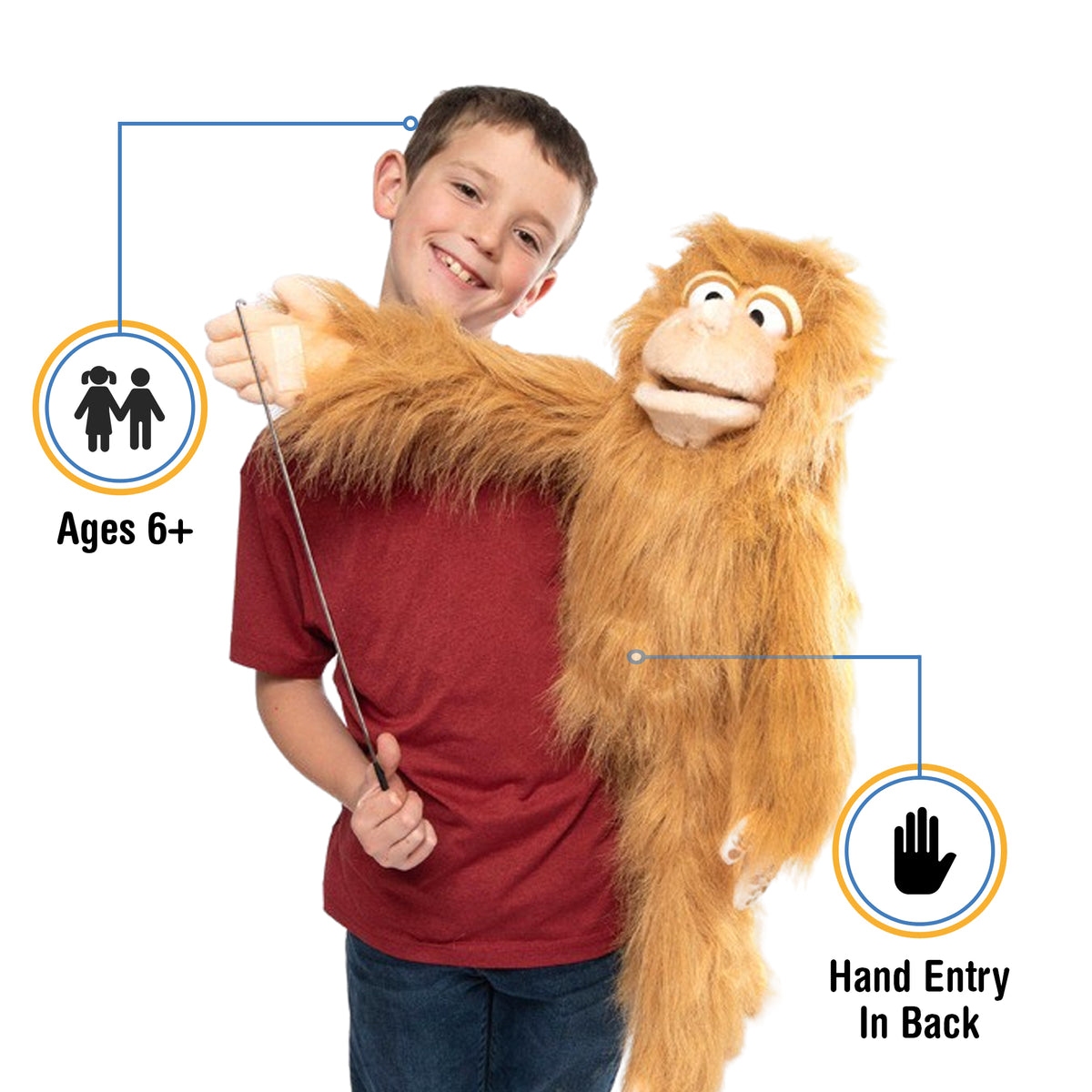 Silly Monkey Puppet – The Puppet Store