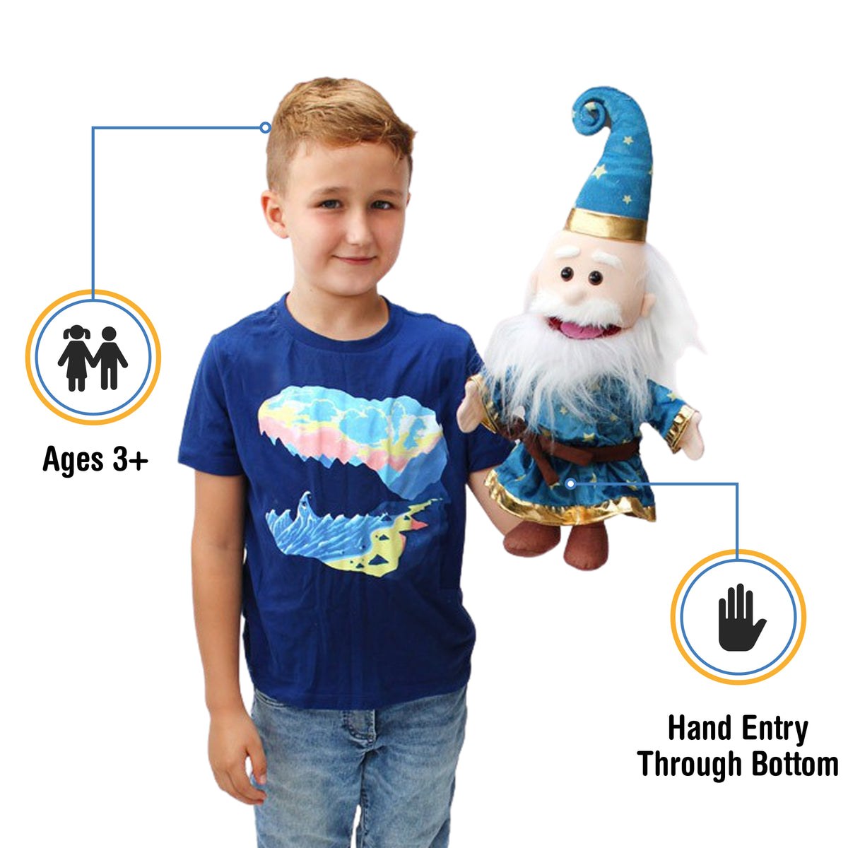 Wizard Hand Puppet – The Puppet Store