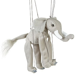 Elephant Marionette Small – The Puppet Store